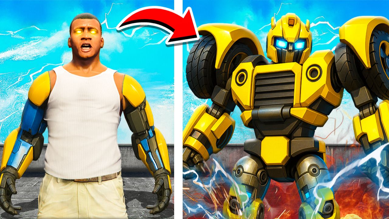 СТАЛ САМЫМ СИЛЬНЫМ ТРАНСФОРМЕРОМ В ГТА 5!