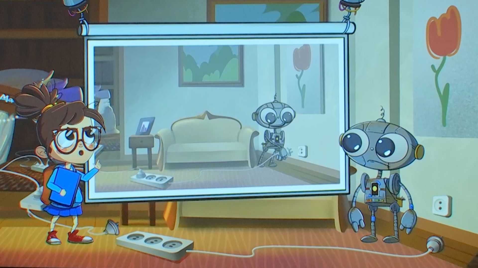 Маша Лампочкина об электробезопасности