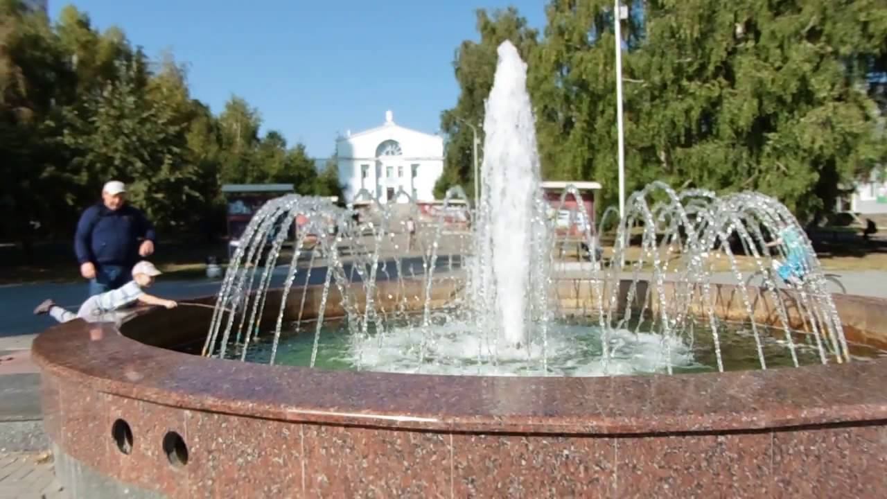 фонтан на ОбьГЭС, Д/К "Приморский", Новосибирск