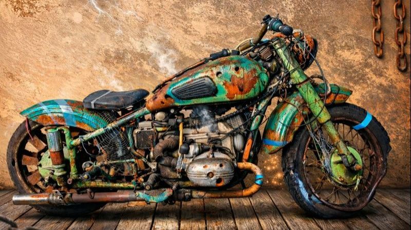 Восстановление Мотоцикла Урал М-62