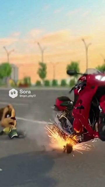 Дружок сделал станкику 12 оклок на мотоцикле!