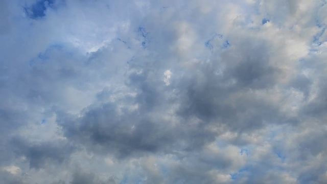 Таймлапс (TimeLapse) "Небо в полдень"