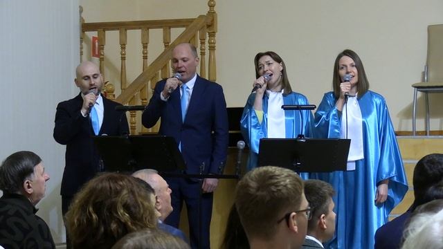 Общее пение "Тихая ночь"