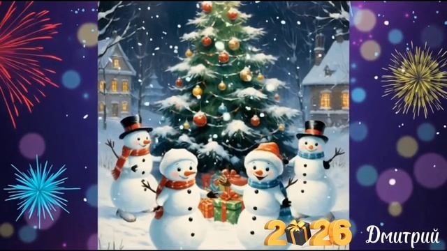 Любимой с вахты с Новым годом!