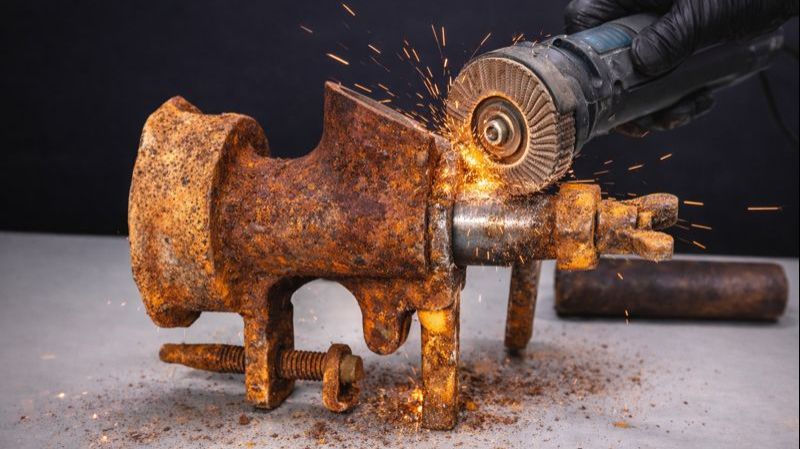 Реставрация Ржавой Антикварной Машинки Для Изготовления Лапши