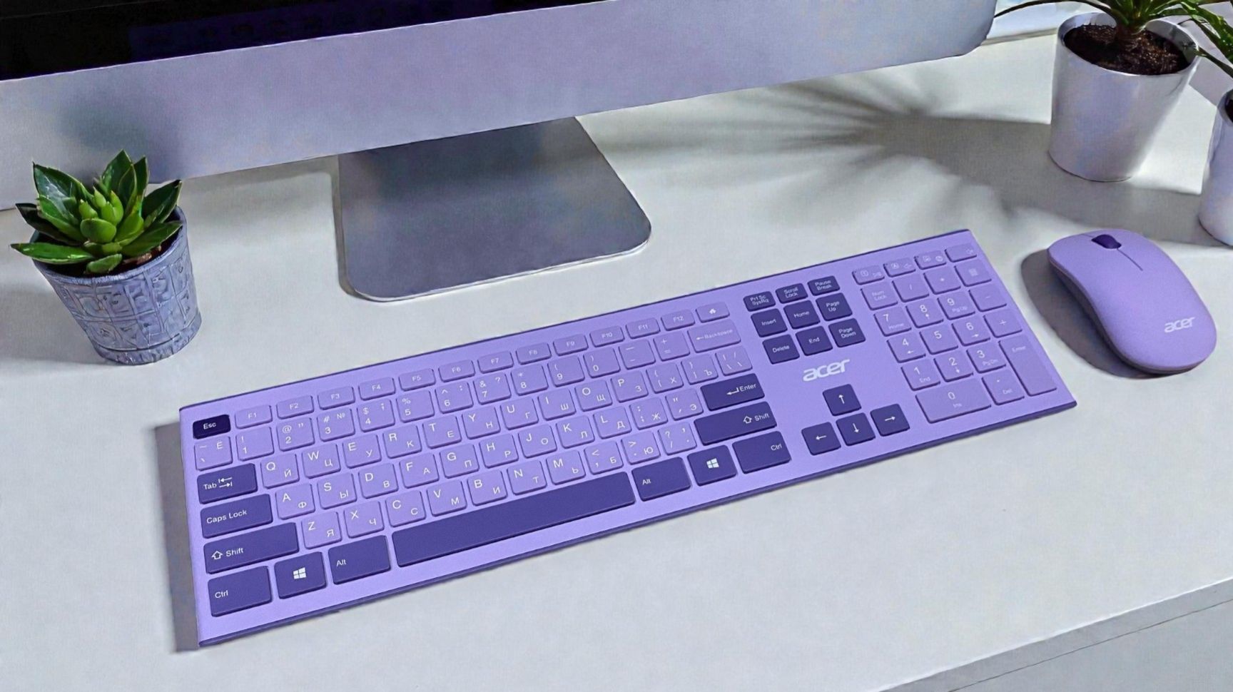 Распаковка и обзор клавиатуры и мышки Acer OCC205