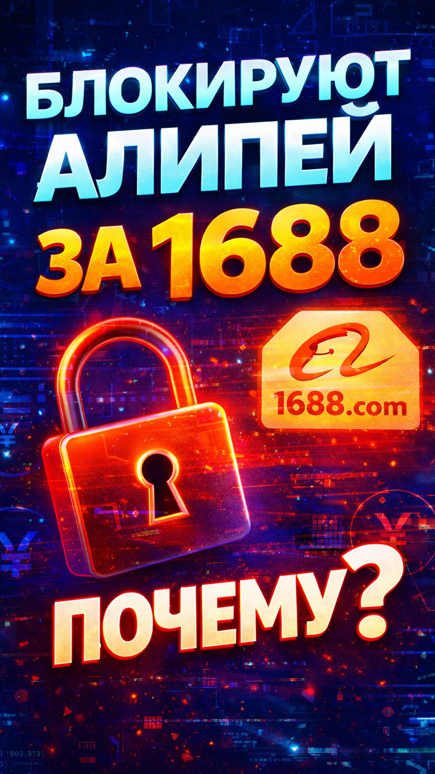 Блокируют Алипей за 1688 ПОЧЕМУ #алипей #alipay #1688
