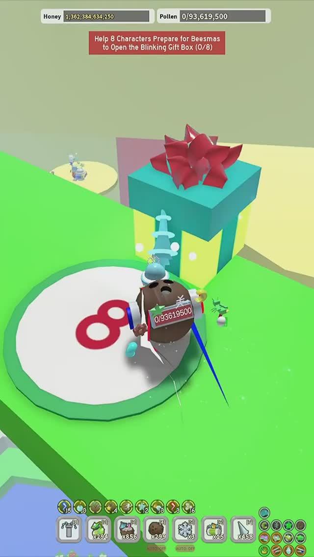 Где Найти Все Подарки в Bee Swarm Simulator🍯Beesmas 2025 #роблокс #roblox #bss #beeswarmsimulator