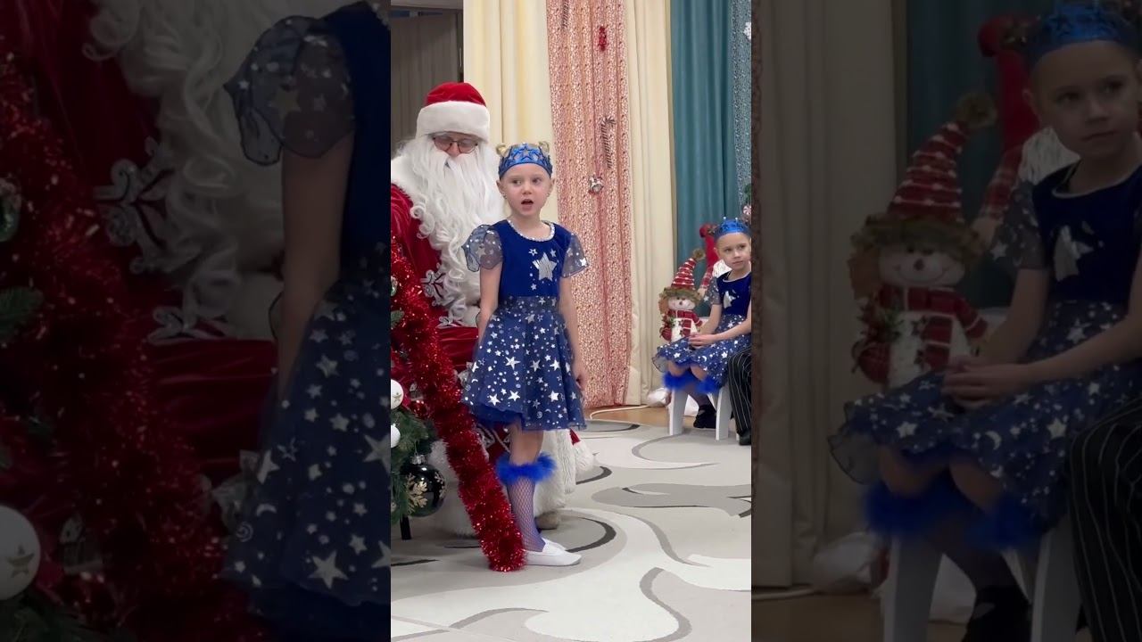 Маргарита рассказывает стих #новыйгод #2026 #дедмороз #ringlets ...