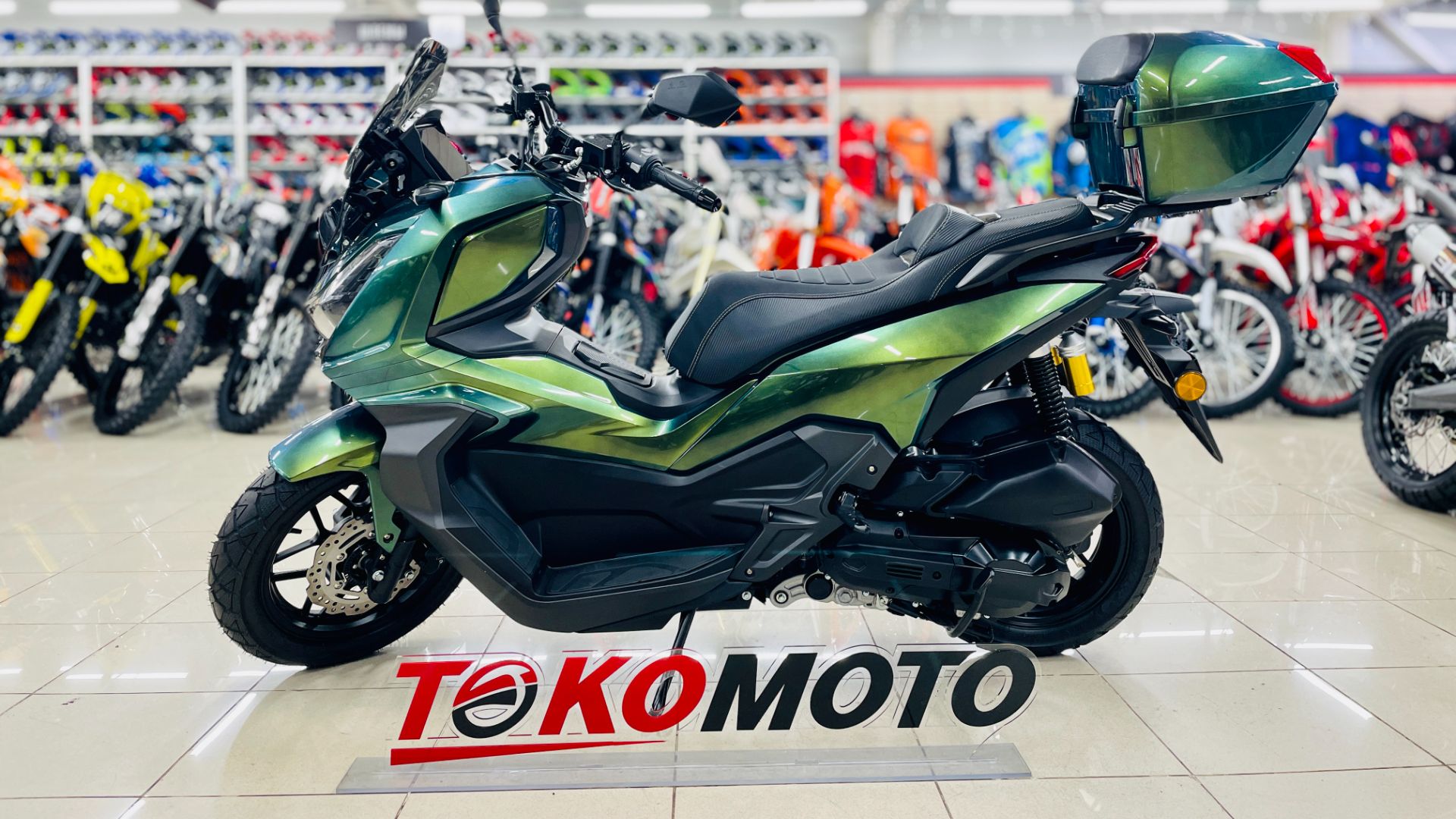 Скутер BC Х1 ВОДЯНОЙ ABC ЗЕЛЕНЫЙ