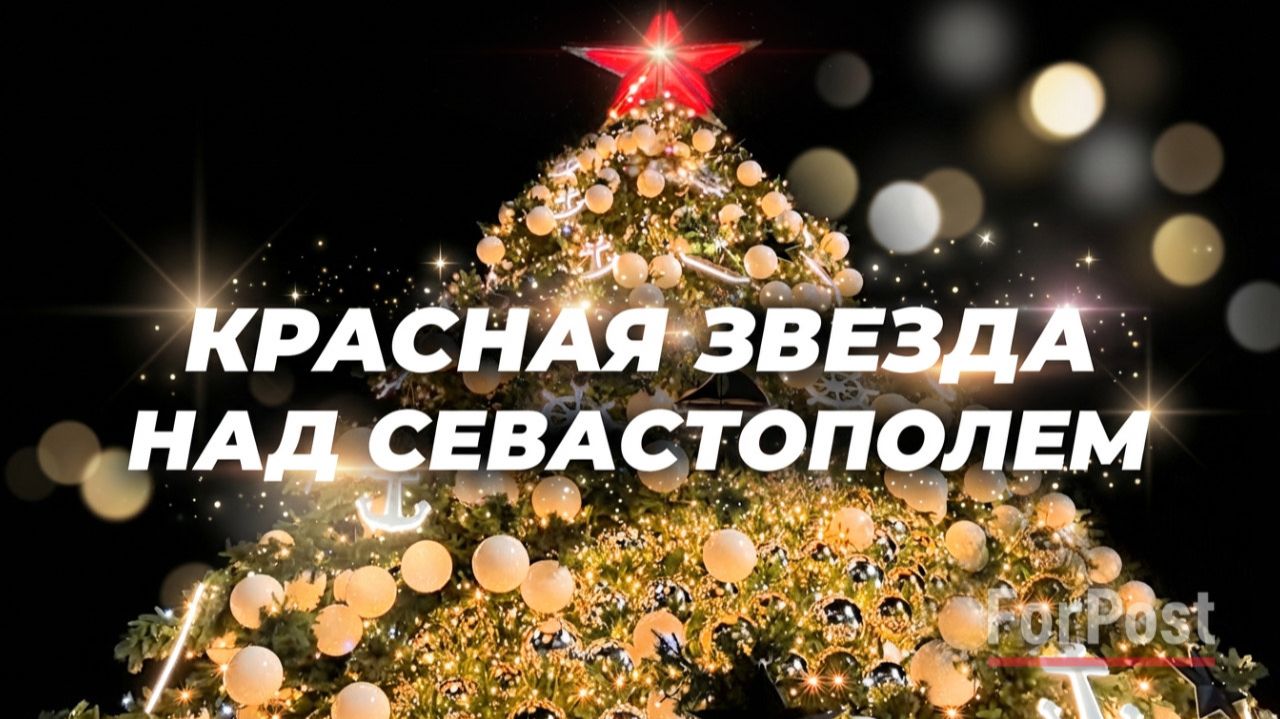 «Красная звезда — это про Севастополь и про детство». Репортаж с главной ёлки города
