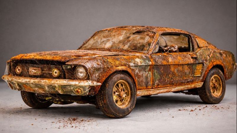 Реставрация Модели Ford Mustang GTA 1967