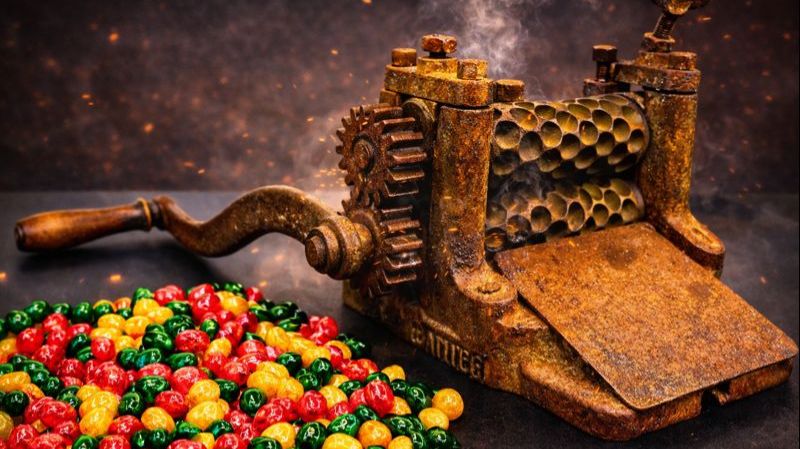 Реставрация Машины Для Леденцов 1871г.