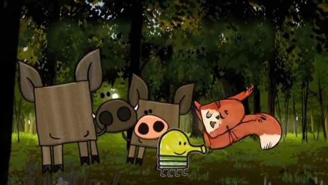 Квадратные зверюшки ии дудл джамп ( нарулат )