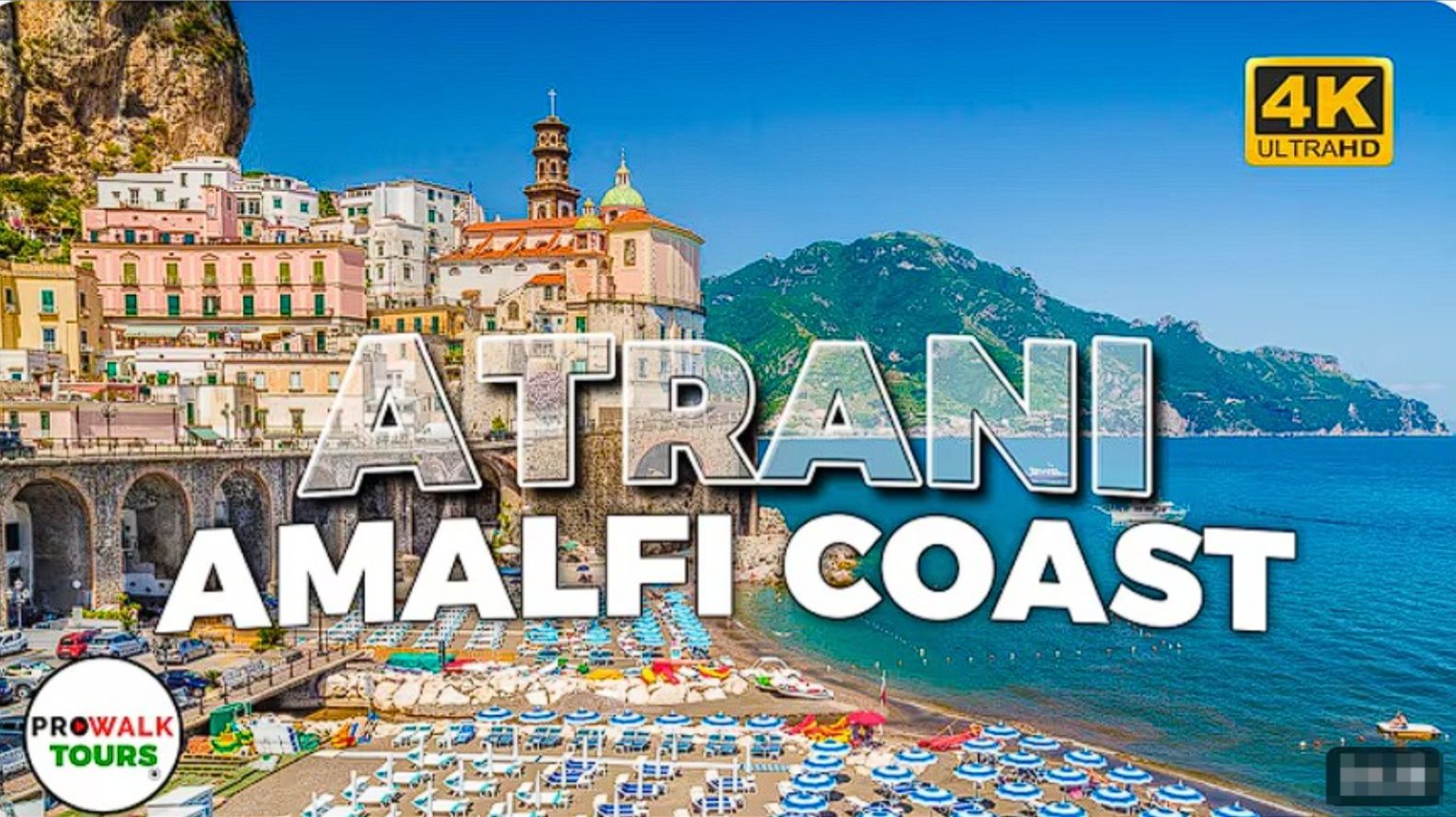 🚶 SmartTV 4К ➤ 🌺 Атрани, Италия! Место съемок фильма "Уравнитель 3"! 🌺