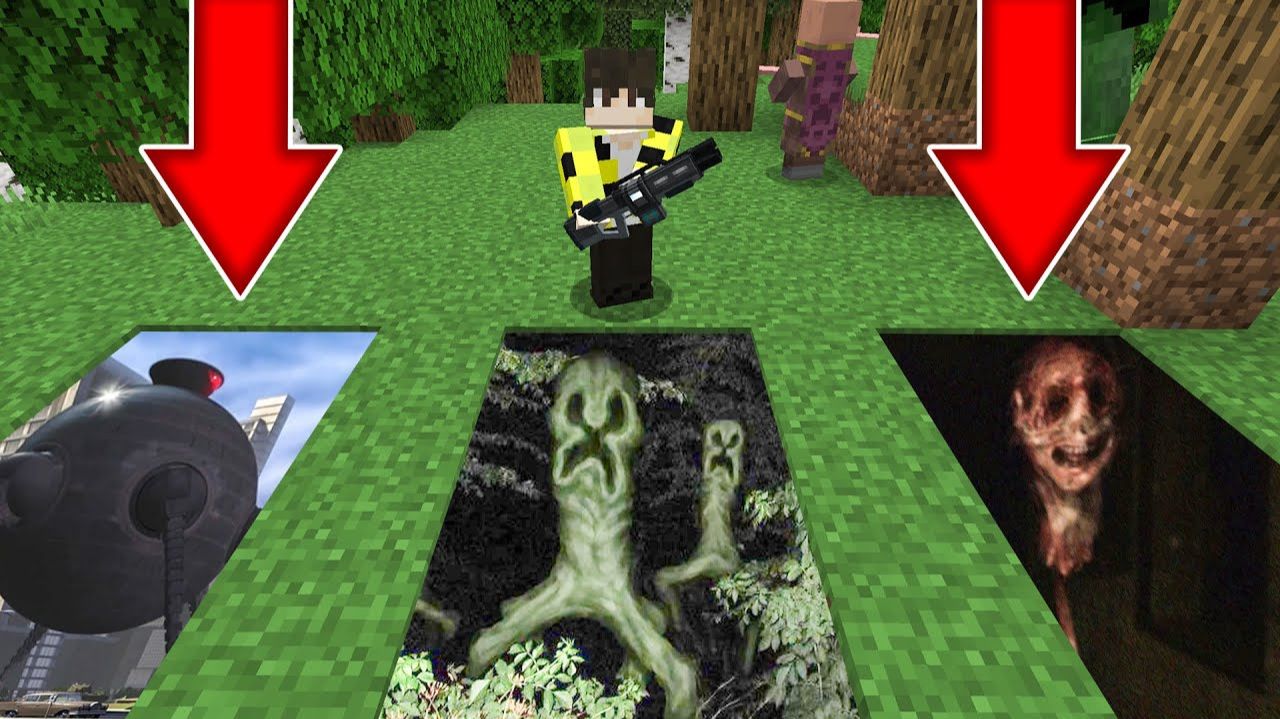 ВЫБЕРИ ПРАВИЛЬНУЮ ЯМУ КРИПЕР ТРЕВОР ХЕНДЕРСОН ПРИВЕТСТВЕННЫЙ КОМИТЕТ ОМНИДРОИД MINECRAFT SCP