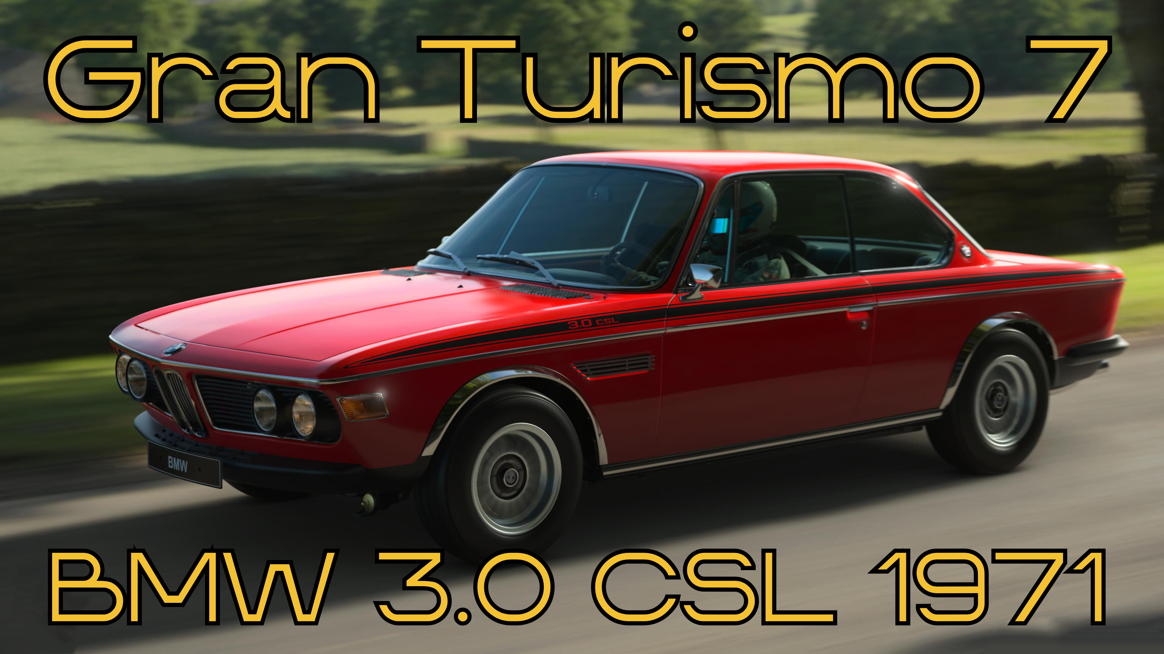 BMW 3.0 CSL 1971 — классический пример инженерного превосходства в мире Gran Turismo 7 🌍⚡️