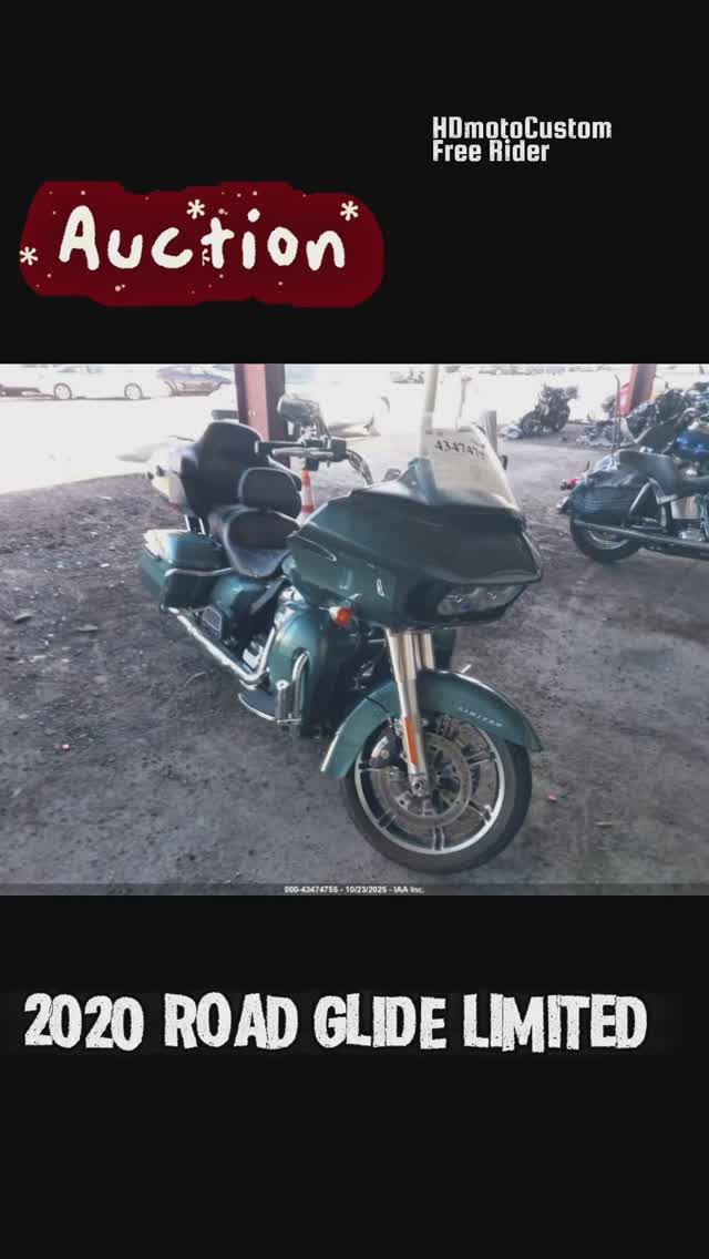 Аукционный выбор Harley 2020 FLTRK Road Glide Limited #roadglide