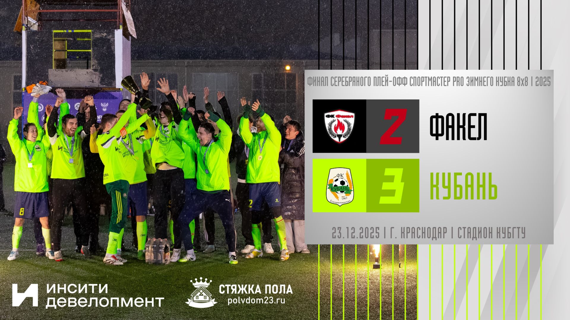 Факел - Кубань | 23.12.2025