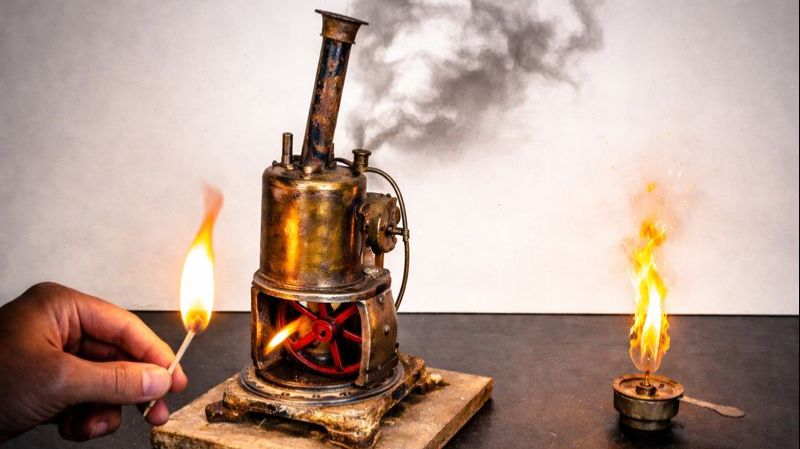 Паровая Мини-Машина BING 1923 Года