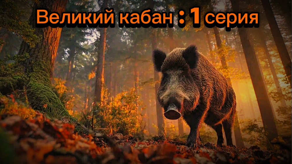 Великий кабан; 1 серия