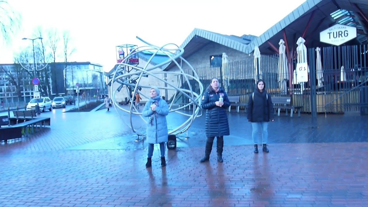 "Осанна" - небольшой репортаж от Балтийского вокзала в Таллине