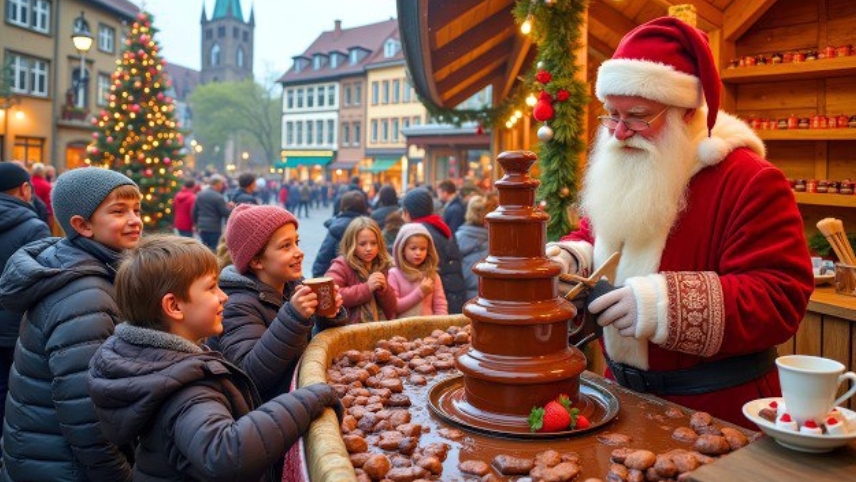 Добро пожаловать в Рождественский Страсбург.