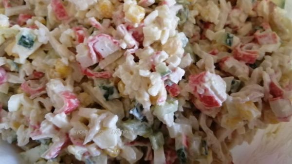 Вкуснейший САЛАТ с КРАБОВЫМИ ПАЛОЧКАМИ и Кальмаром