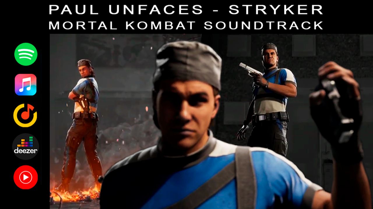 Paul Unfaces - Stryker | Мортал Комбат Саундтрек 2025 | Industrial Metal / Post Industrial / Metal