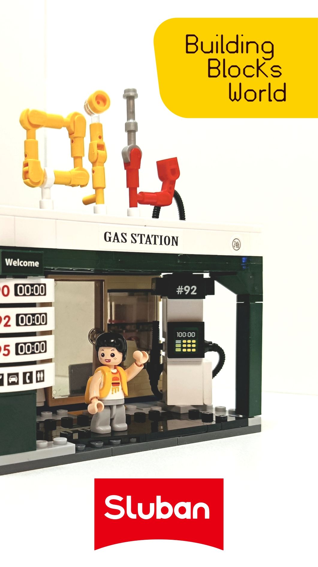 Сборка конструктора "Sluban" серия "Город" (M38-B0759B) #constructor #конструктор #sluban