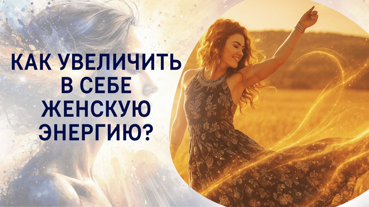Как увеличить в себе женскую энергию?