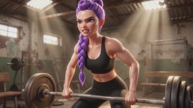 😱 Боже мой! 🏆 Руми соревнуется с Мирой в пукании | Руми выиграла игру 💨 - KPOP Demon Hunters