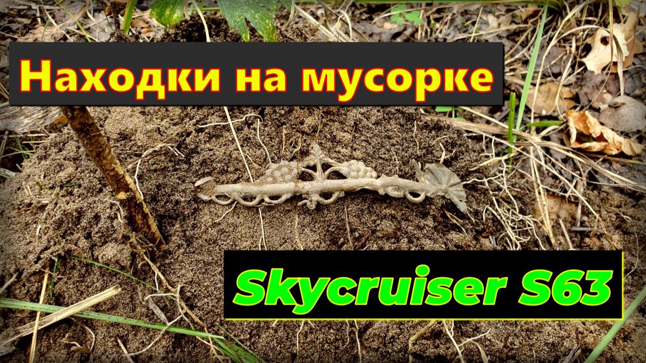 Находки на мусорке. Копаю с металлоискателем Skycruiser s63. Тольятти.