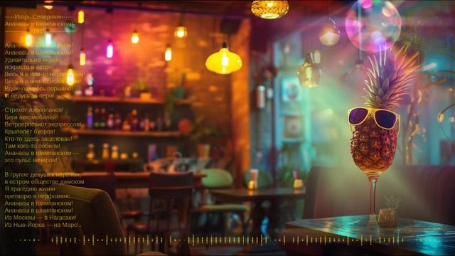 Игорь Северянин "Ананасы в шампанском" 1915