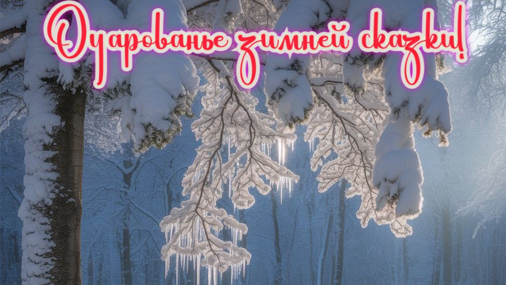 Очарованье зимней сказки! Премьера песни!