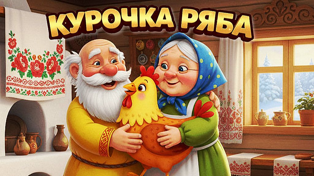 Курочка Ряба + Любимые Сказки и Песенки  Детям + Весёлый Мультик Малышам про Курочку Рябу