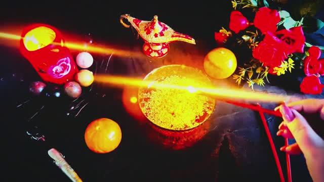 🔥РИТУАЛ НА ИСПОЛНЕНИЕ ЖЕЛАНИЯ 🔥 НА КРАСНУЮ СВЕЧУ ❤️🍀#ритуалы #tarot