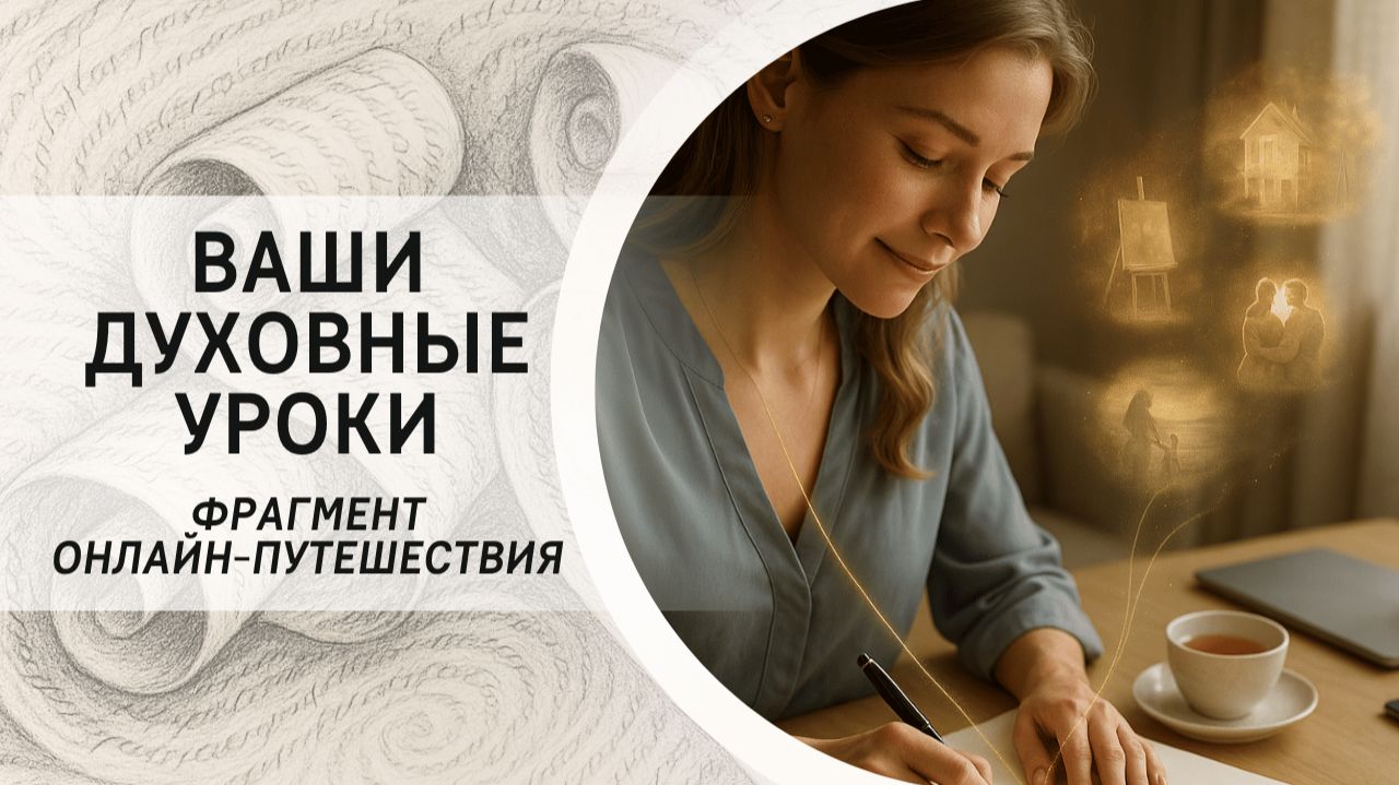 Ваши духовные уроки. Фрагмент онлайн-путешествия «Сценарий твоей Души»