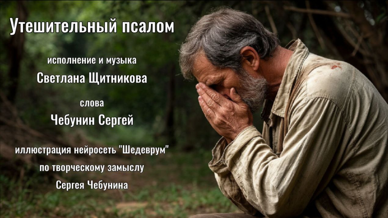 ♬ Утешительный псалом (исп. и муз. Светлана Щитникова, сл. Сергей Чебунин)