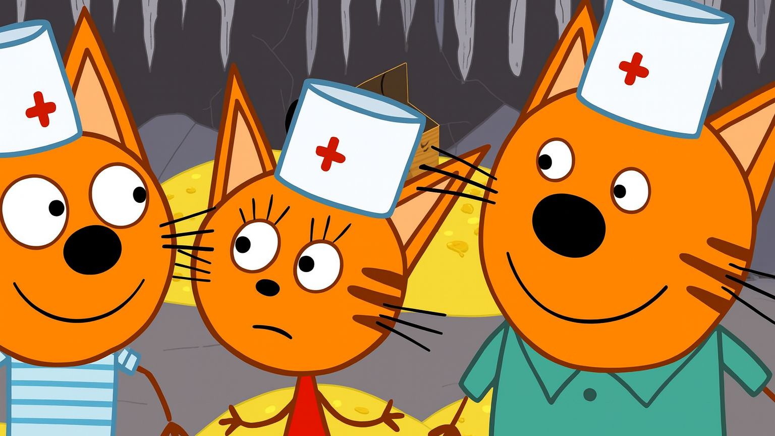 Три Кота — Мультфильм для Детей | Три Кота и друзья | Три Кота Мультик Смотреть | Развивающая Игра