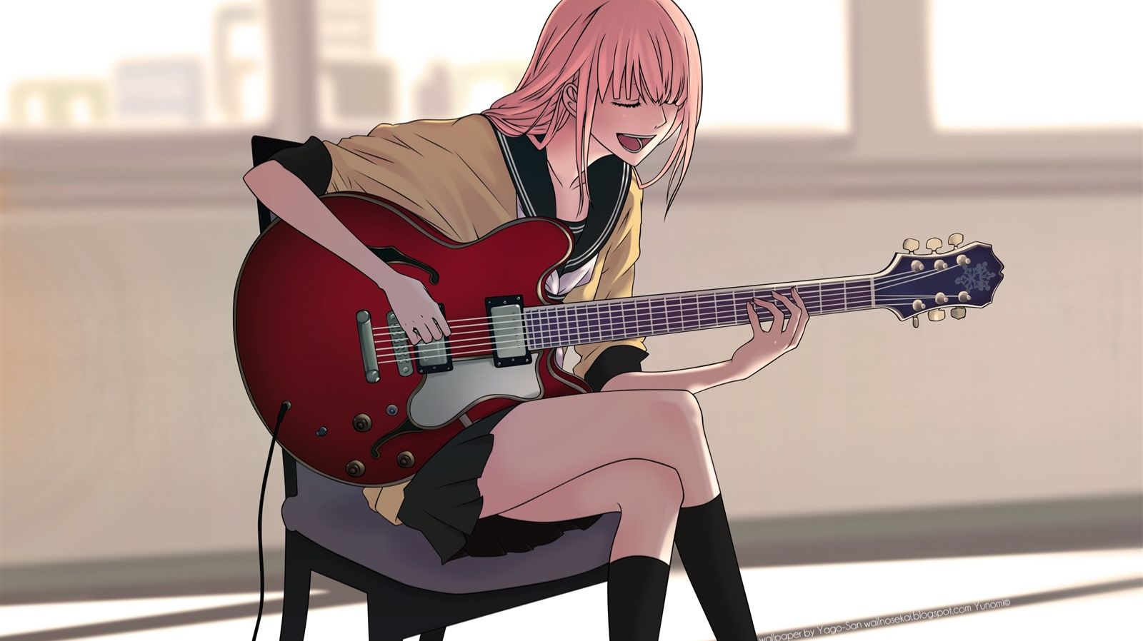 Девчонка с гитарой