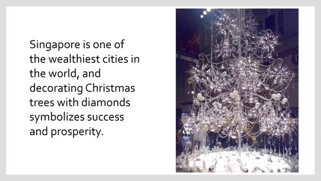 Дерябина Кира из 9кл.З рассказывает о Рождественских игрушках в Сингапуре