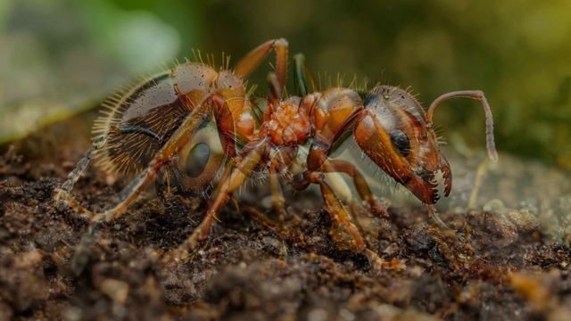 Жвалы муравьёв: инструмент для работы