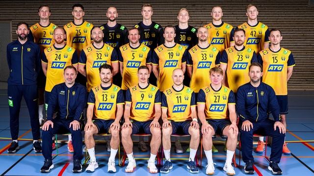 Men's EHF Euro'26 - Sweden - Squad