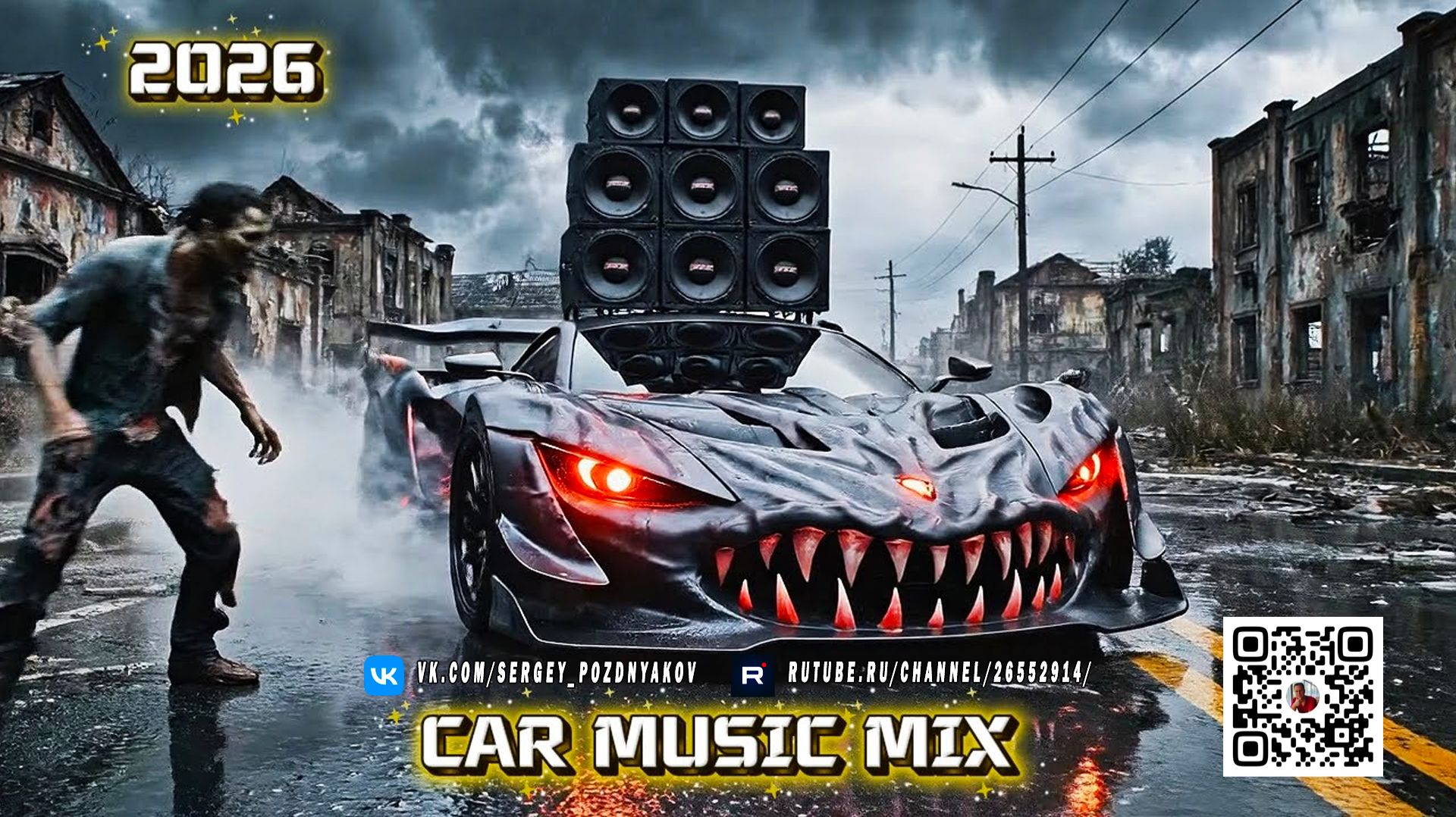 Ремикс автомобильной музыки EDM для ночной поездки. С усиленными басами и для тренировок в спортзале