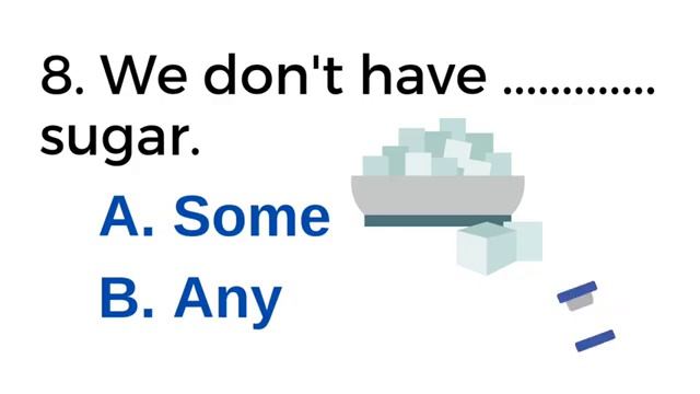 Some or Any Quiz for Kids