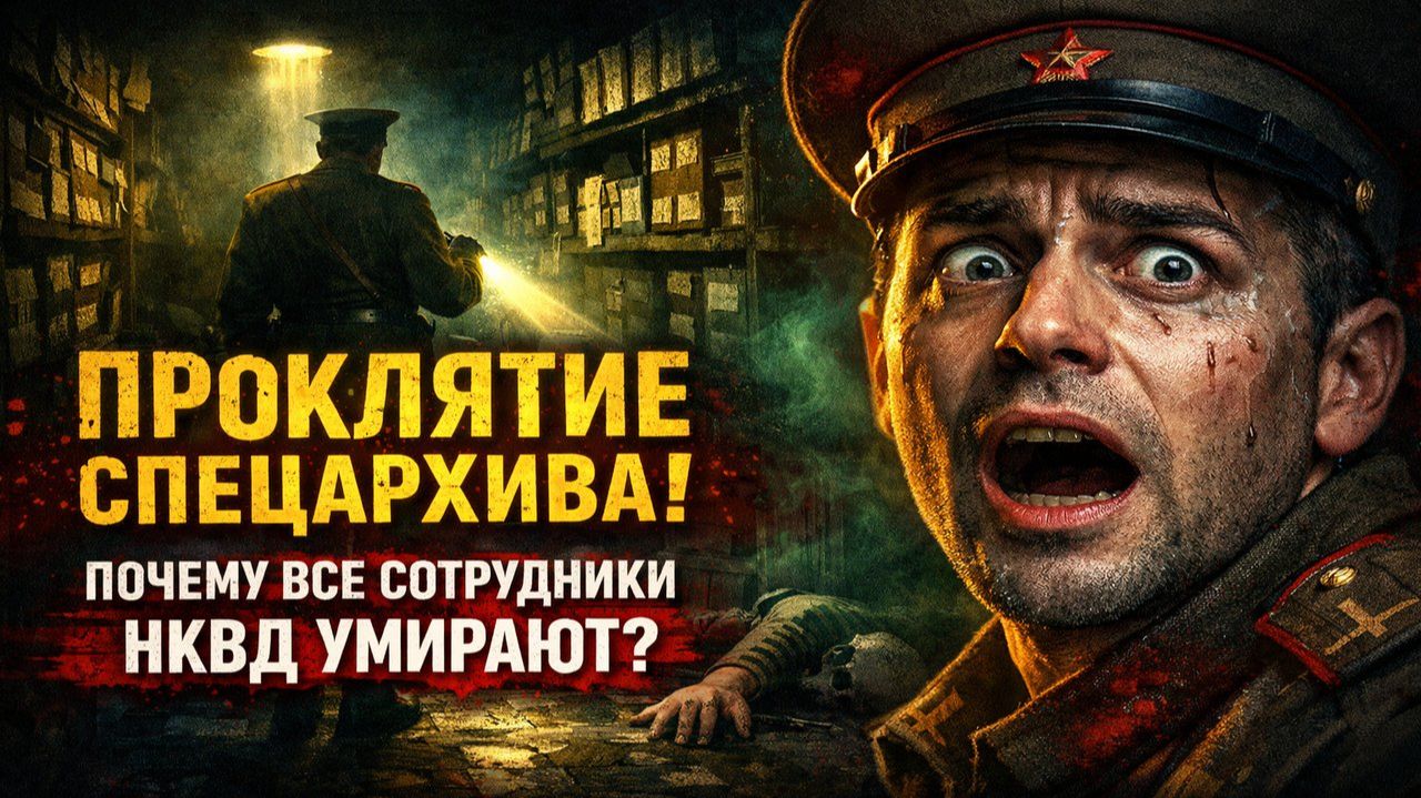 Проклятие спецархива НКВД: почему сотрудники умирают после чтения документов!? Мистика