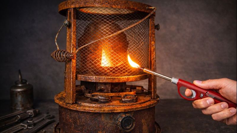 Реставрация Ржавой Керосиновой Печки