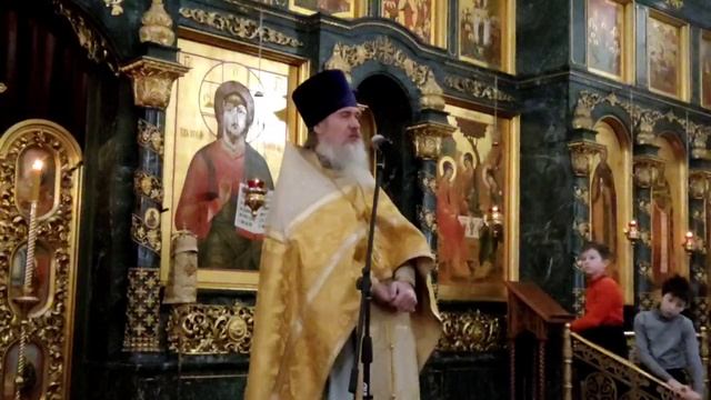 Проповедь прот. Сергия Алексеева 28.12.2025