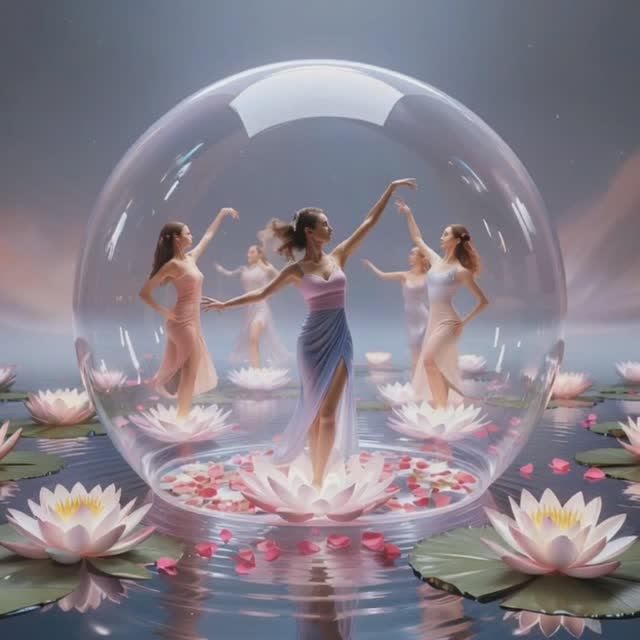 Интересные видео и Развлечения Мультфильмы нейросеть Маленькие феи